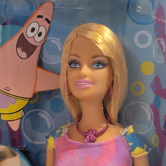 Mattel | Toys | Barbie 208 Spongebob Squarepants Barbie | Poshmark